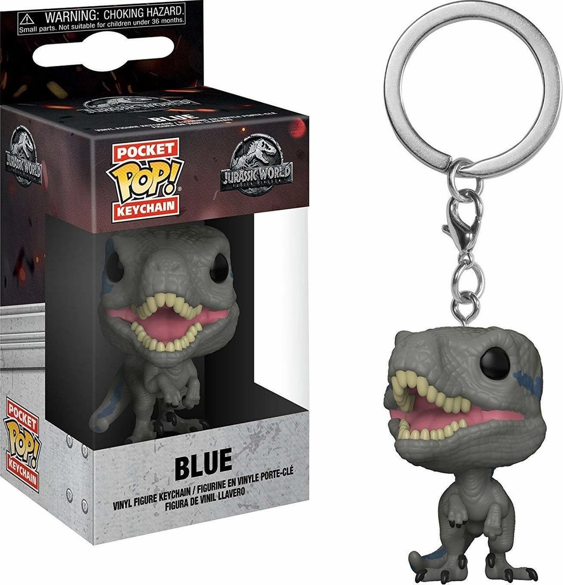 Funko Pocket Pop Keychain Jurassic World Fallen Kingdom Blue | bol.com