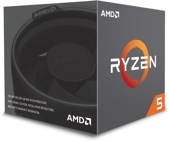 AMD Ryzen 5 1400 incl. Wraith Stealth koeler | bol.com