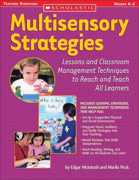 Multisensory Strategies: Lessons and Classroom Management Techniques to ...