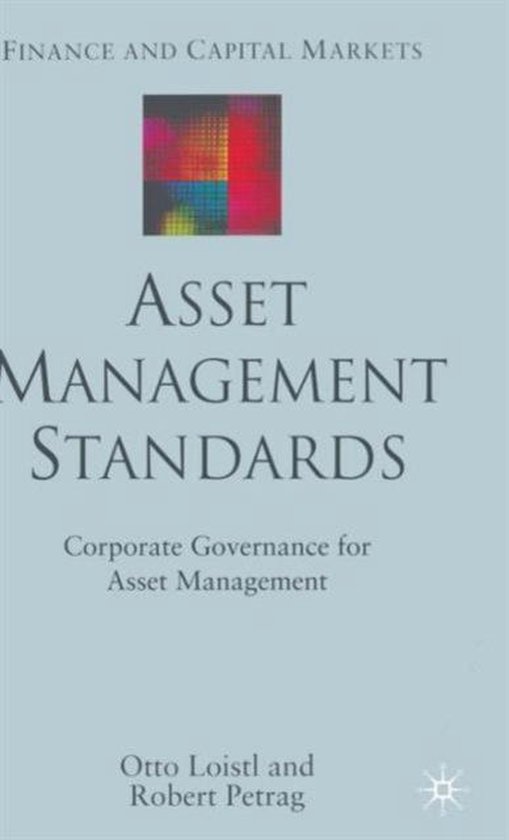 Asset Management Standards | 9781403904492 | O. Loistl | Boeken | bol