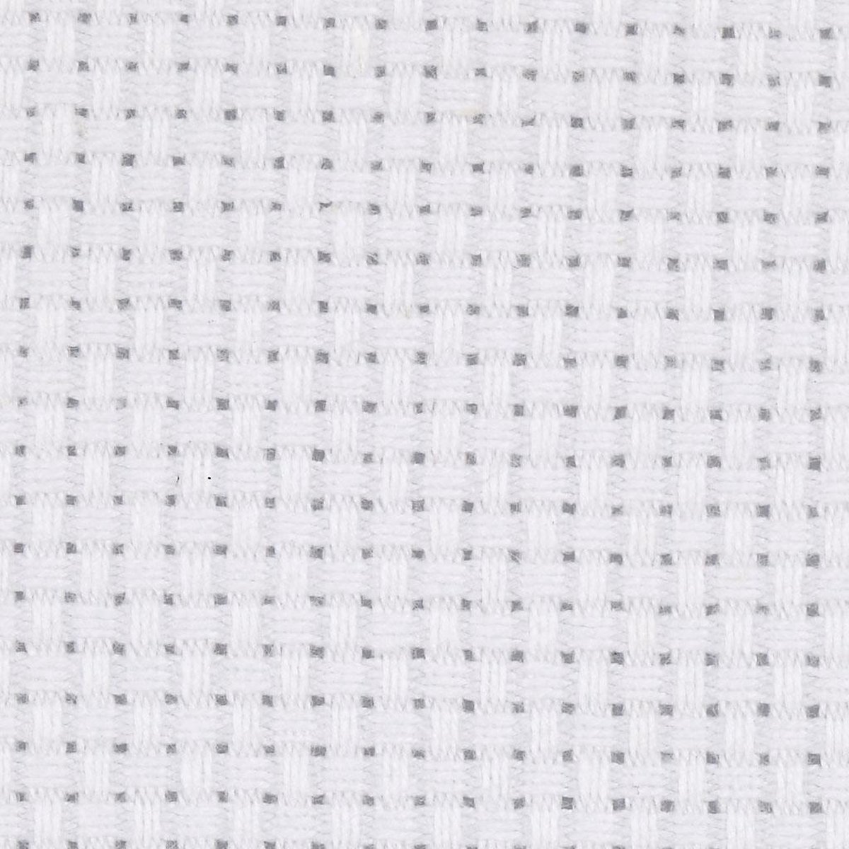 Creotime Aida Stof, afm 50x50 cm, wit, 1 stuk | bol.com