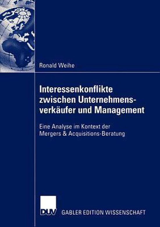 Interessenkonflikte Zwischen Unternehmensverkaufer und Management ...