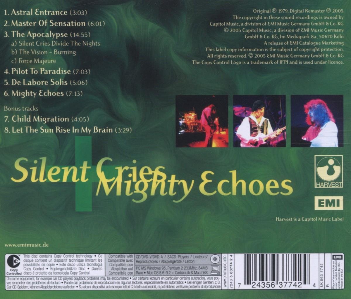 Silent Cries And Mighty Echoes, Eloy | CD (album) | Muziek | bol.com