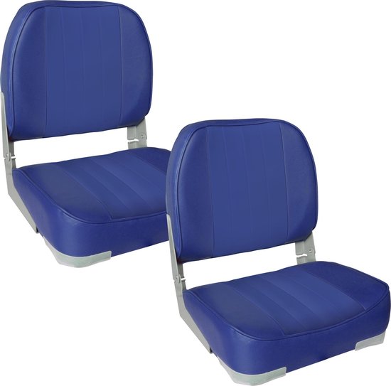 [pro.tec]® Bootstoel - klapstoel - 2 stuks set - blauw | bol.com
