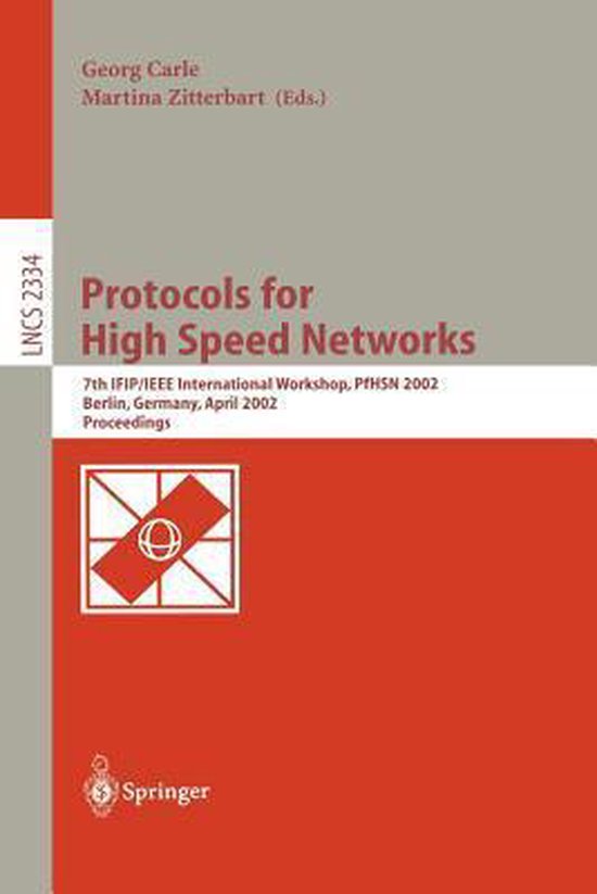 Protocols for High Speed Networks | 9783540436584 | G. Carle | Boeken ...