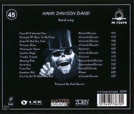 Hard Way, Hank-Band- Davison | CD (album) | Muziek | bol.com