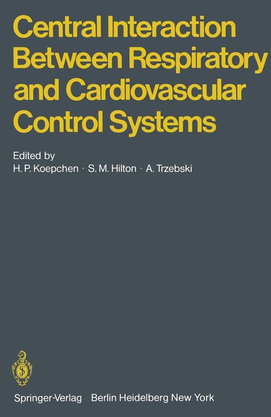 Central Interaction Between Respiratory and Cardiovascular Control ...