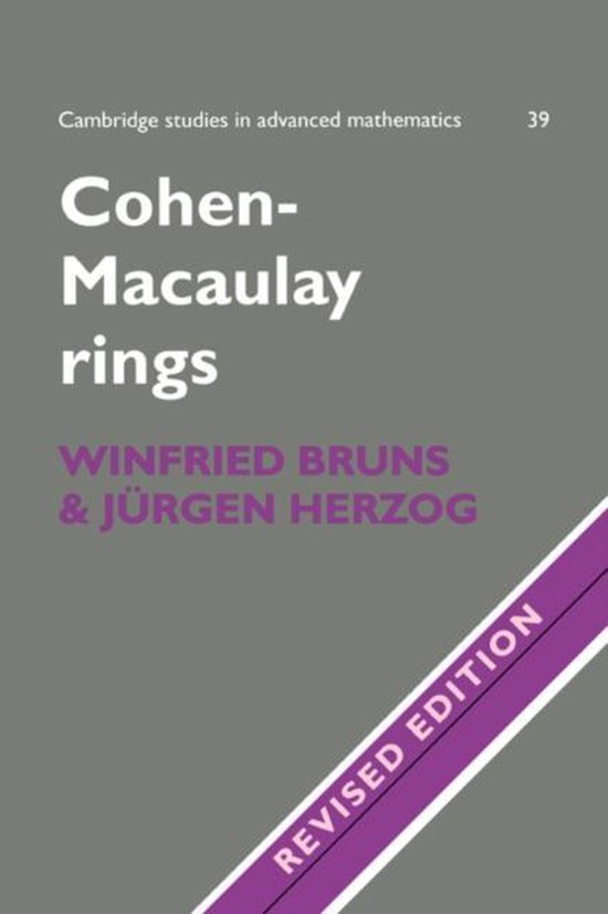 Cohen-Macaulay Rings | 9780521566742 | Winfried Bruns | Boeken | bol.com