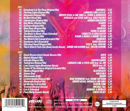 Edm Classics, V/a | CD (album) | Muziek | bol.com