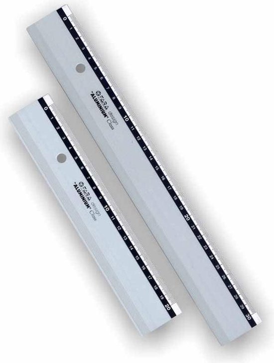 Aluminium liniaal Fara Design 100cm | bol.com