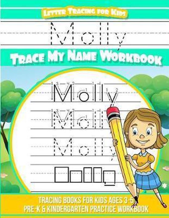 Molly Letter Tracing for Kids Trace My Name Workbook, Molly Books ...