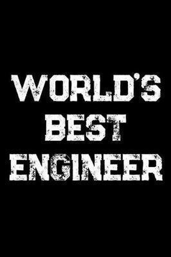 World's Best Engineer, Inigo Creations | 9781093466089 | Boeken | bol.com