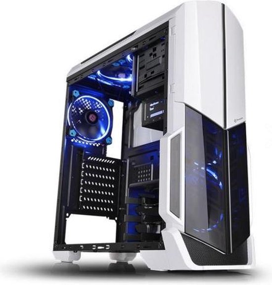 Thermaltake Versa N21 Snow Midi Gaming Case - White | bol