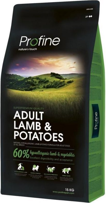 Profine Adult Hondenvoer - Lam - 15 kg | bol