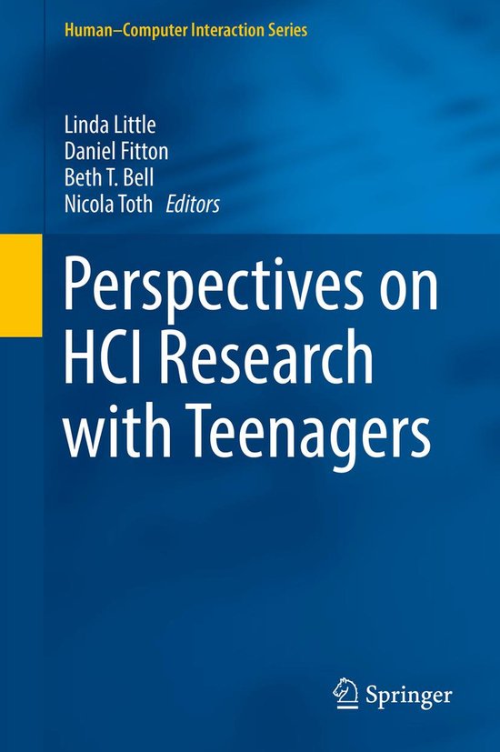 Human–Computer Interaction Series - Perspectives on HCI Research with Teenagers... | bol.com