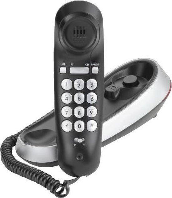 DeTeWe BeeTel 10 - Single DECT telefoon - Zwart | bol.com