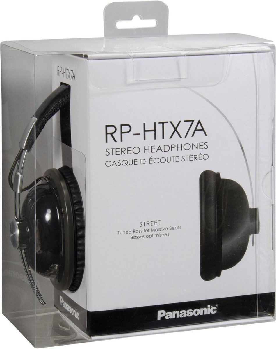 Panasonic RP-HTX7 - Koptelefoon - Zwart | bol.com