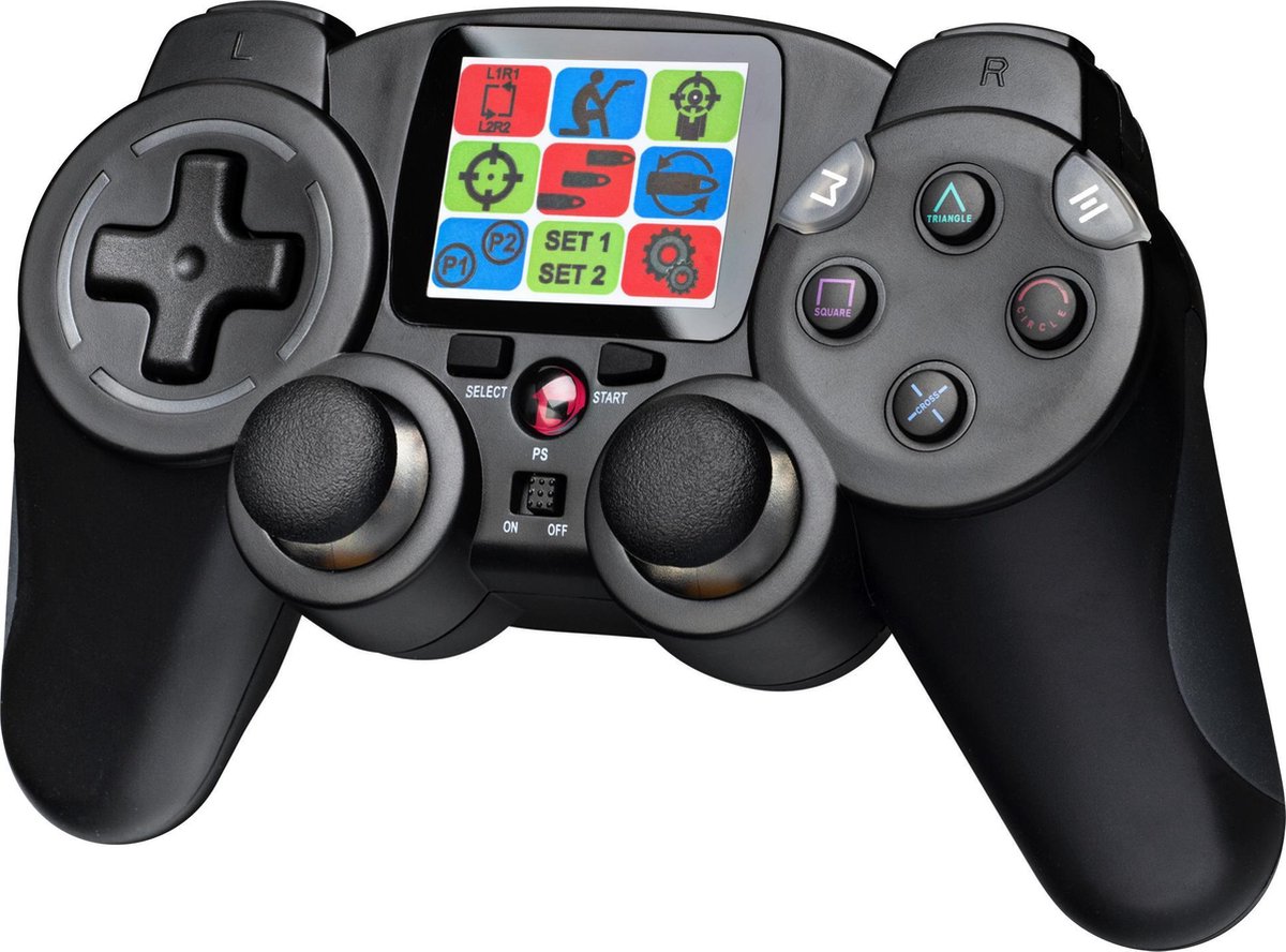 Big Ben Wireless Controller met Quickfire functie - Zwart (PS3) | bol.com