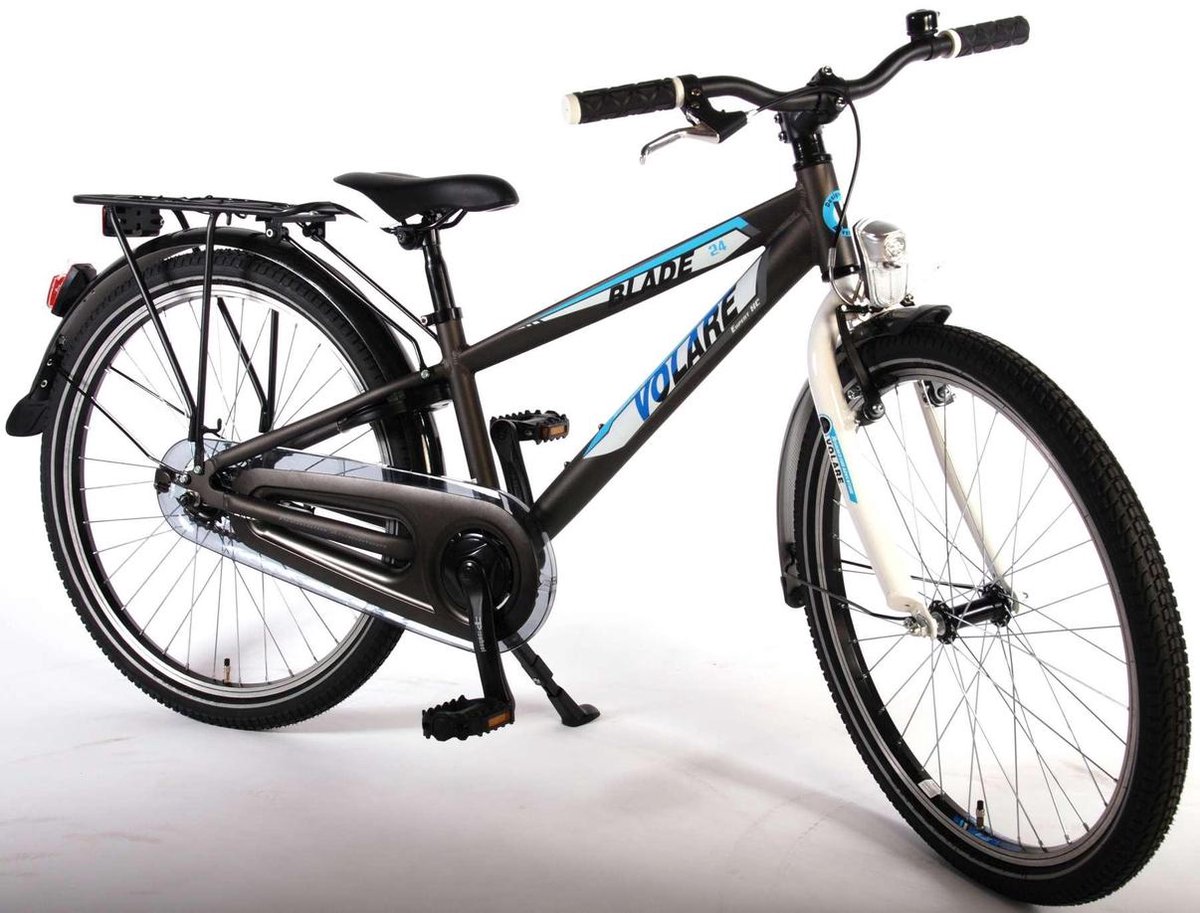 Volare Blade - Jongensfiets - 24 Inch - Zwart | bol.com