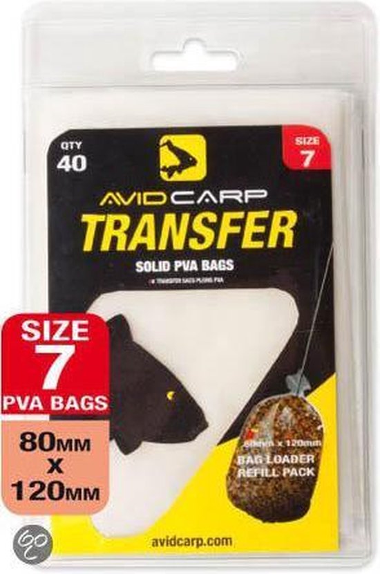 Avid Carp Solid Pva Bag Size 7 | bol