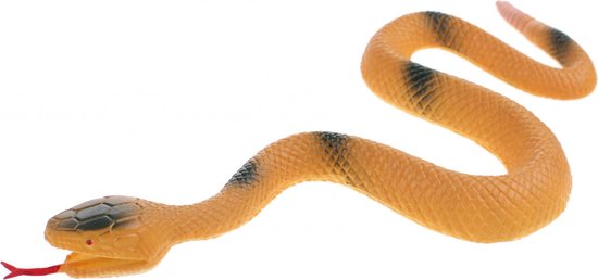 Toi-toys Speelfiguur Slang Bruin 45 Cm | bol.com