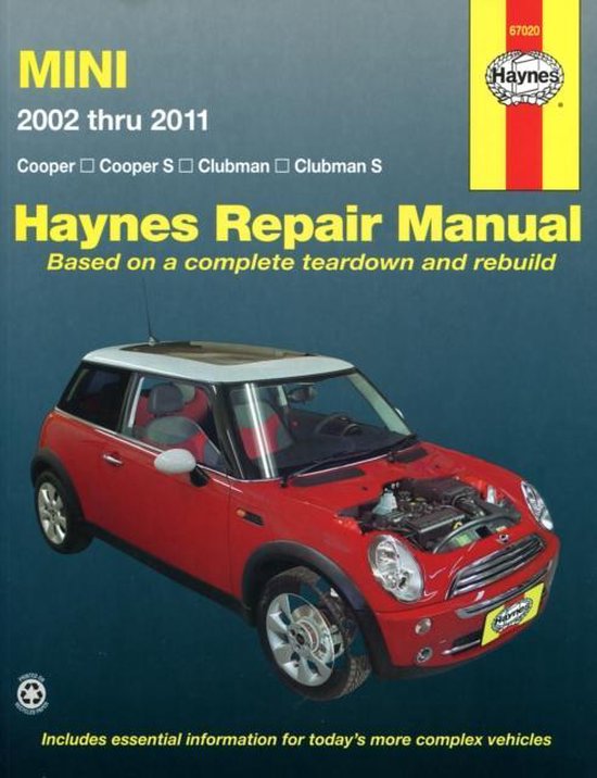 Haynes Mini Cooper, Cooper S, Clubman & Clubman S Automotive Reapir ...