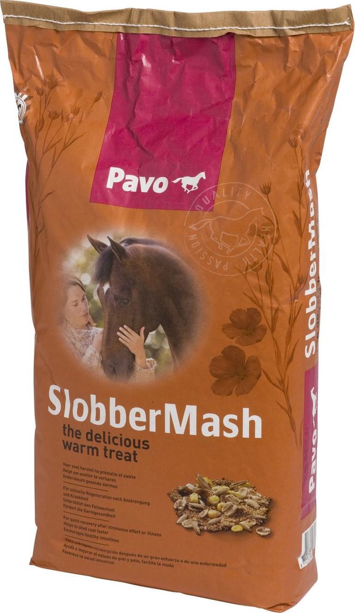 Pavo SlobberMash - Paardenvoer - 15 kg | bol