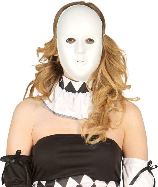 Wit Masker voorkant | bol