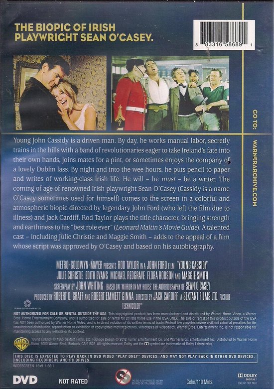 Young Cassidy (Dvd), Julie Christy | Dvd's | bol