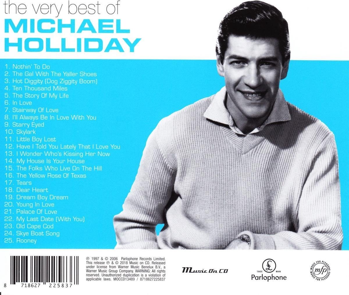 Very Best of Michael Holliday, Michael Holliday | CD (album) | Muziek ...