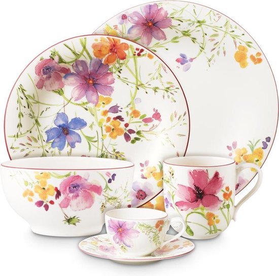 Villeroy & Boch Mariefleur Basic Starter Set 10pcs | bol