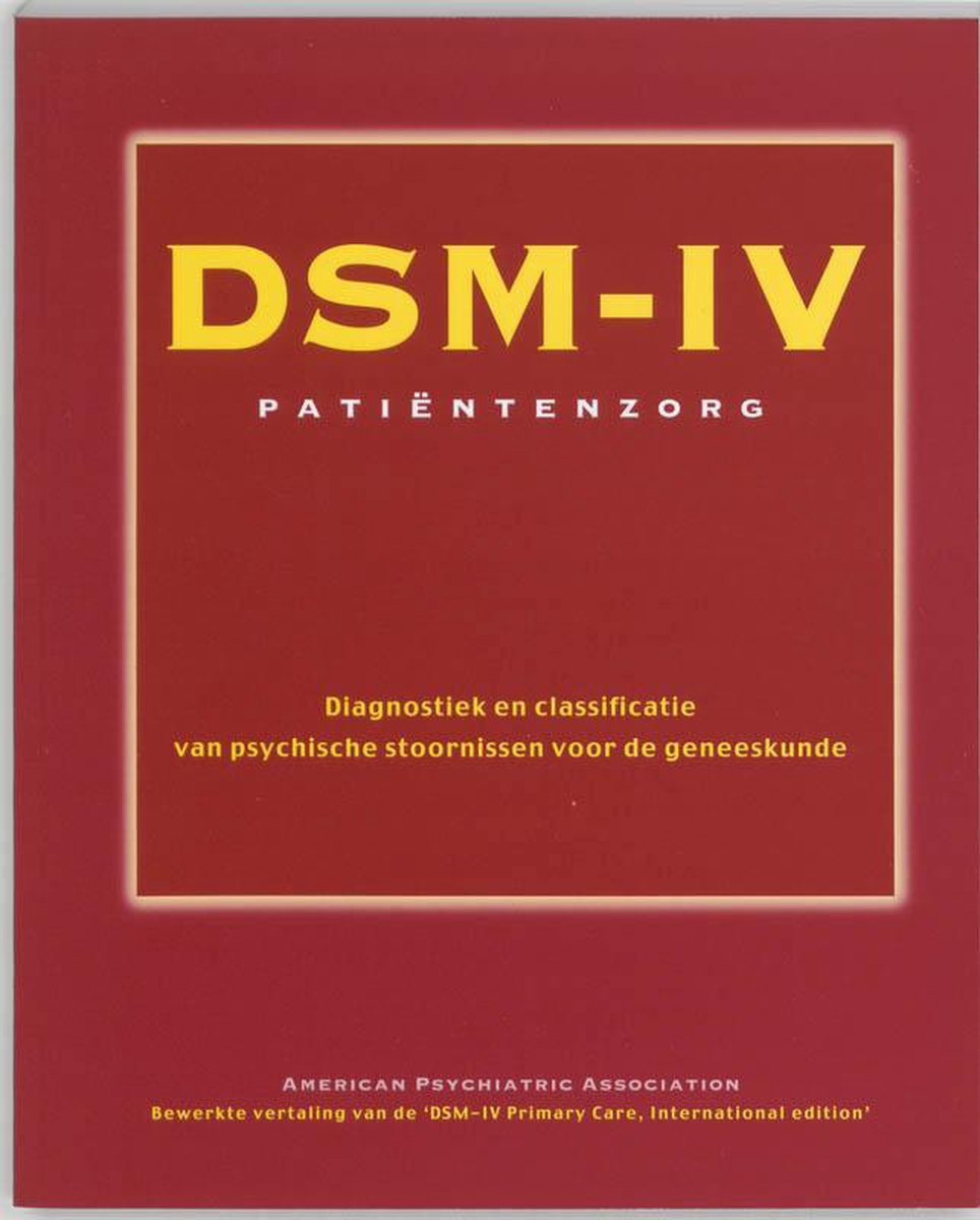bol.com | DSM-IV patientenzorg | 9789026514616 | Onbekend | Boeken