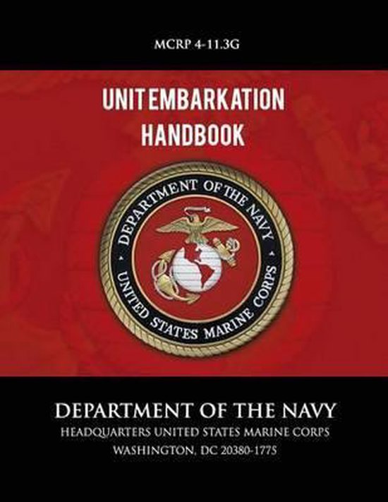 Unit Embarkation Handbook | 9781492799597 | Department Of The Navy ...