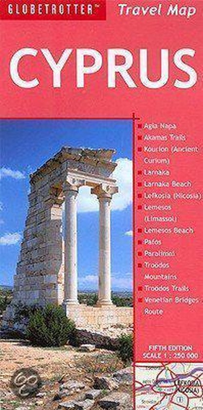 Globetrotter Cyprus Travel Map | bol.com