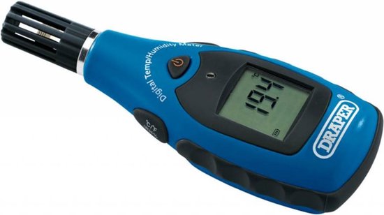 Draper Digitale temperatuur en vochtigheid Meter | bol.com