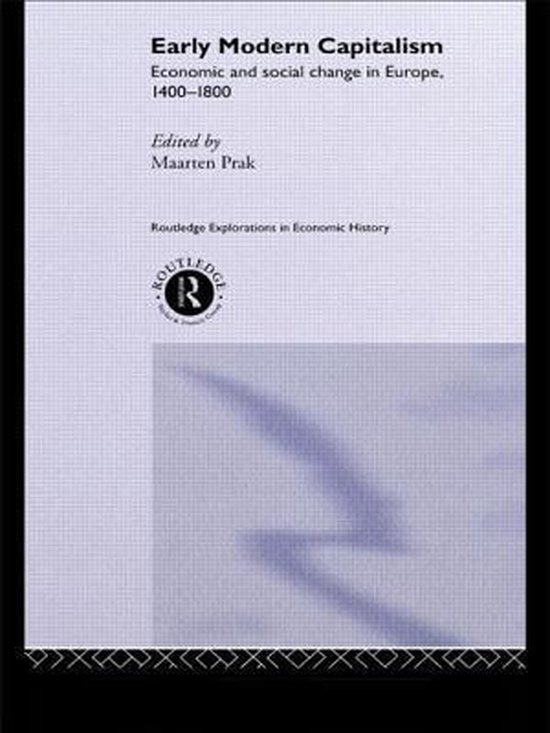 Early Modern Capitalism | 9781138007451 | Boeken | bol