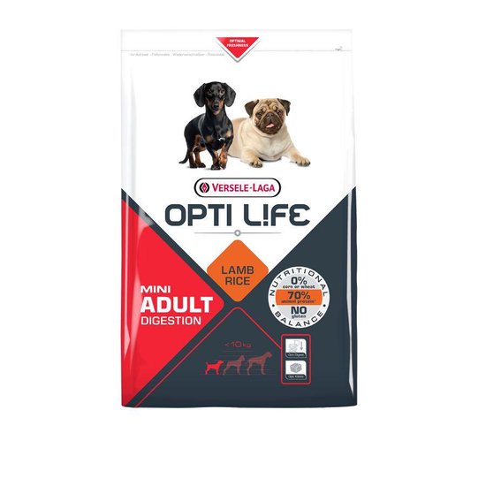 Opti Life Adult Digestion Mini 2,5 kg | bol