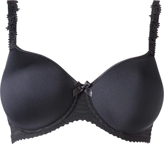 Louisa Bracq Elise Zwart Voorgevormde bh - Beha Maat: 95D | bol