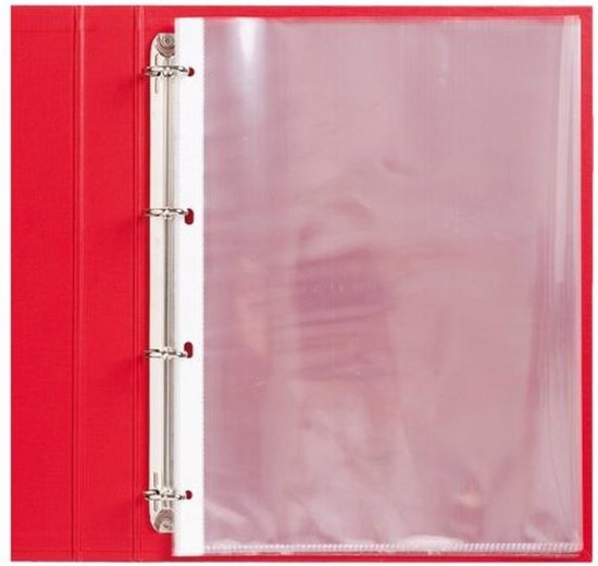 Showtas A4 4-rings Glad 270539 | bol