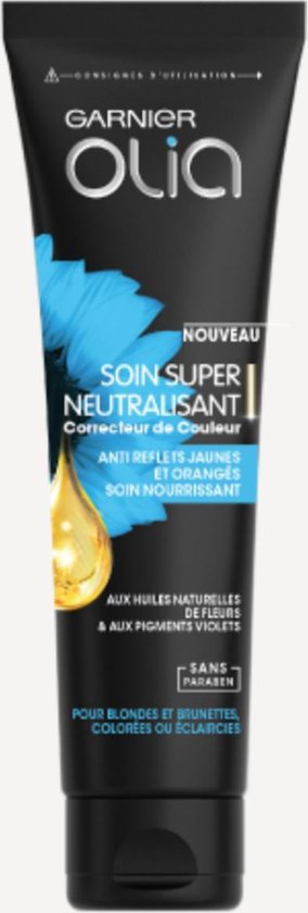 Garnier Olia Super Neutraliser Colour Correcting Conditioner - 150ml ...