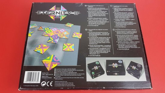 Eternity II 2 Contents Puzzle Board Game | Games | bol