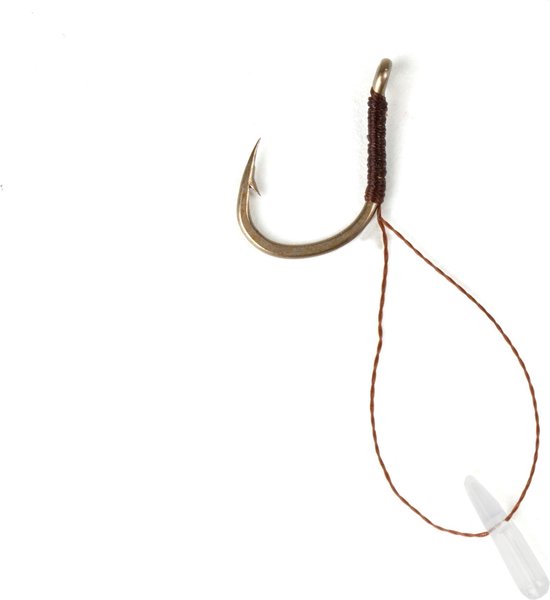 Korum Barbed Hook Hairs With Quickstops | Haakmaat 14 | 5 stuks | bol