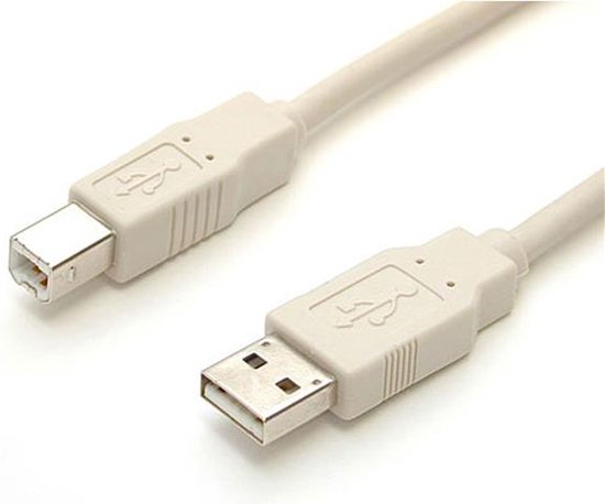 Startech USB 2.0 A Male naar USB 2.0 B Male - 0.9 m | bol.com