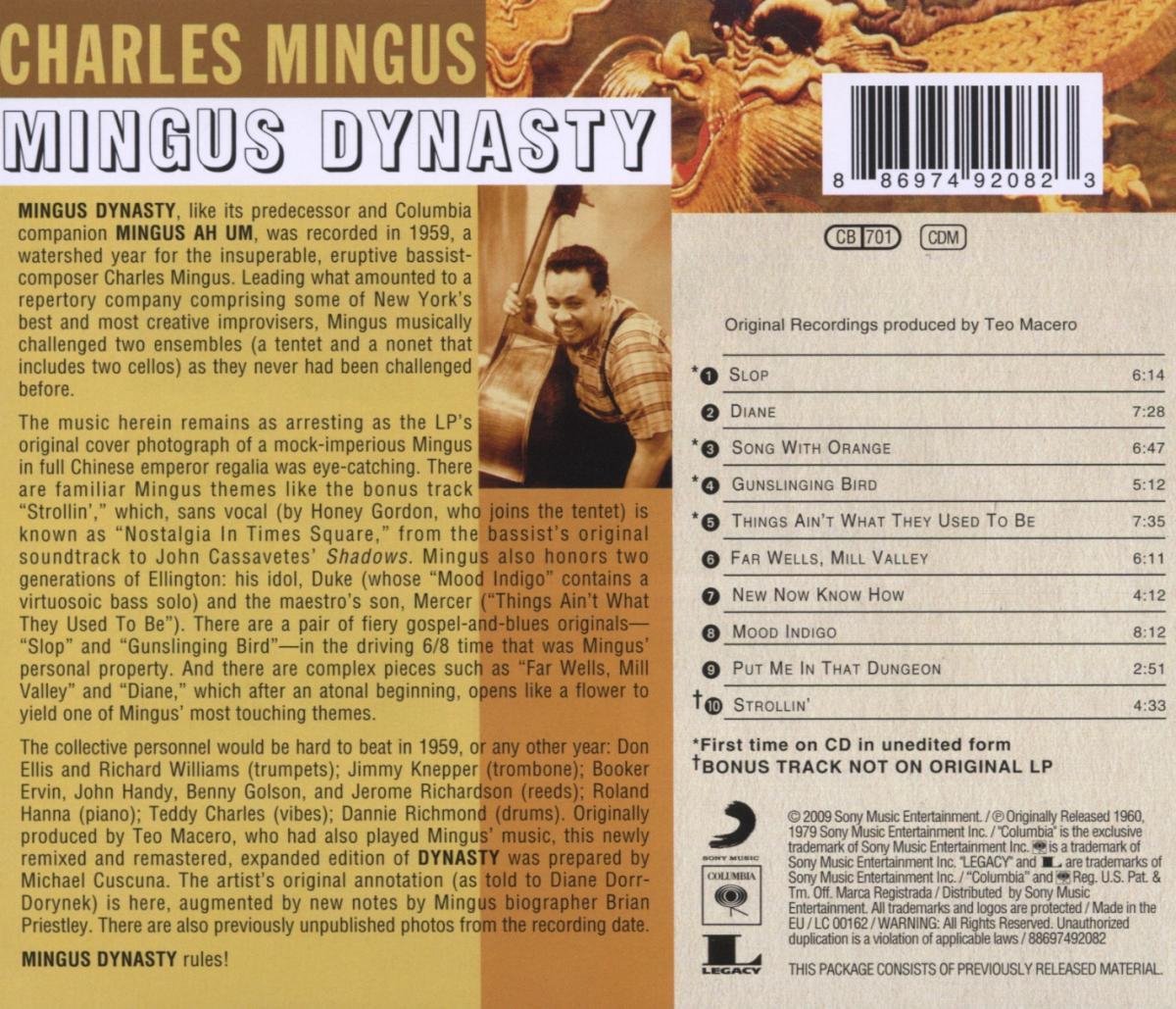 Mingus Dynasty, Charles Mingus | CD (album) | Muziek | bol.com