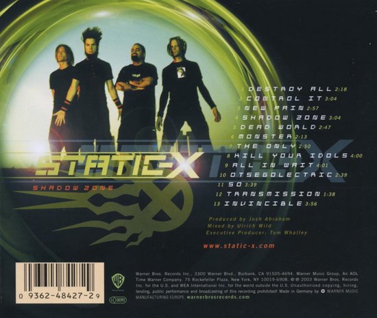 Shadow Zone, Static-X | CD (album) | Muziek | bol.com