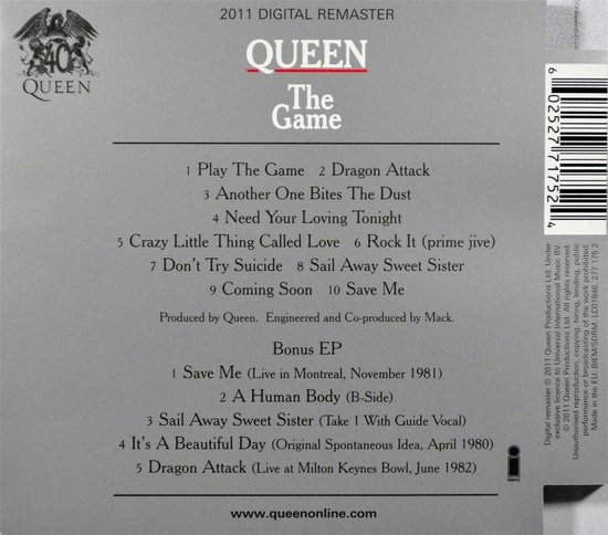 The Game (Deluxe Edition), Queen | CD (album) | Muziek | bol.com