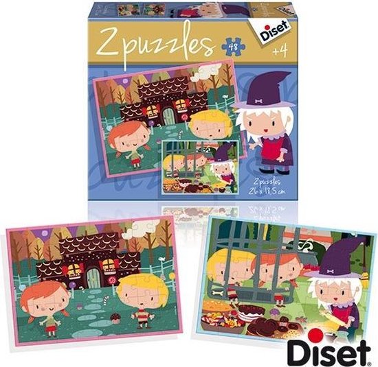 Diset 69963 puzzel 2 stuk(s) | bol