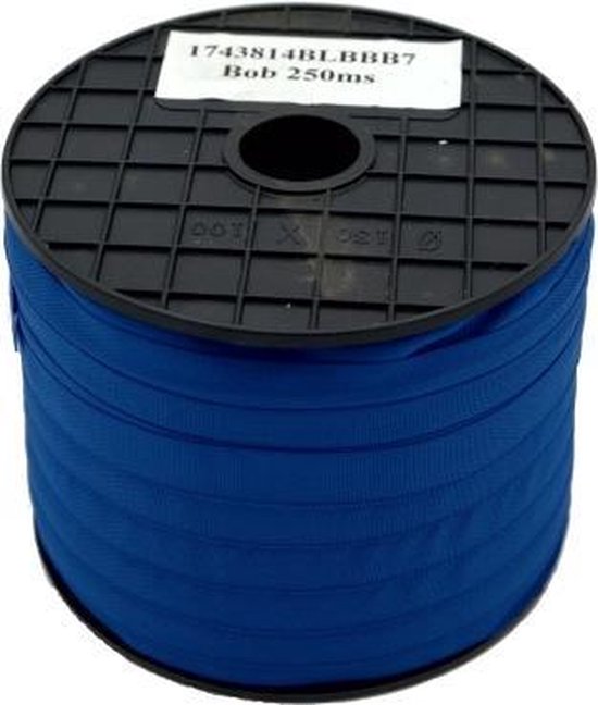 Spijkerband markiezen rol 250 meter blauw | bol.com