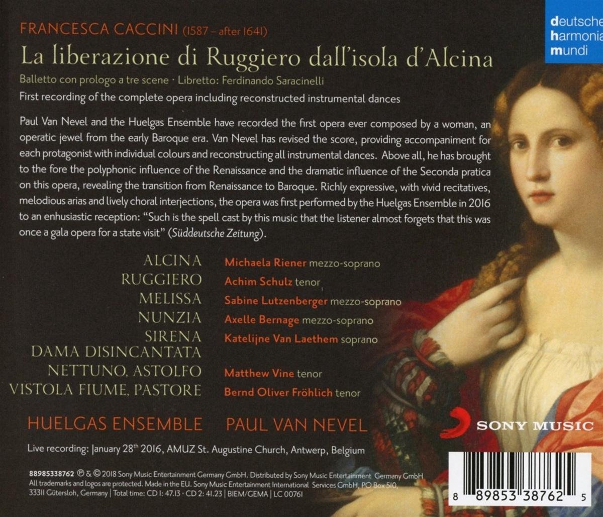 Francesca Caccini: La Liberazione Di Ruggiero Dall'isola d'Alcina (Live ...