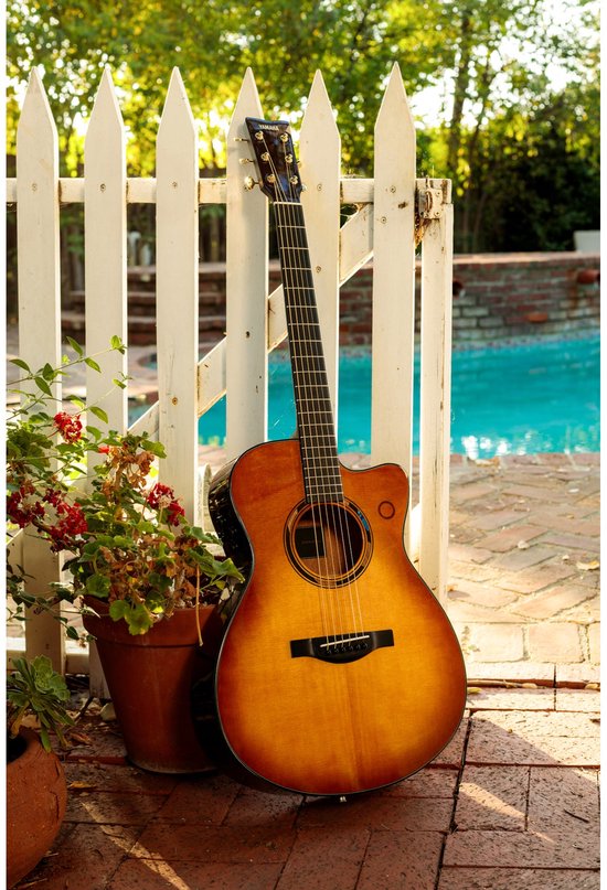 Yamaha TAS 3C Sand Burst TransAcoustic elektrisch-akoestische ...